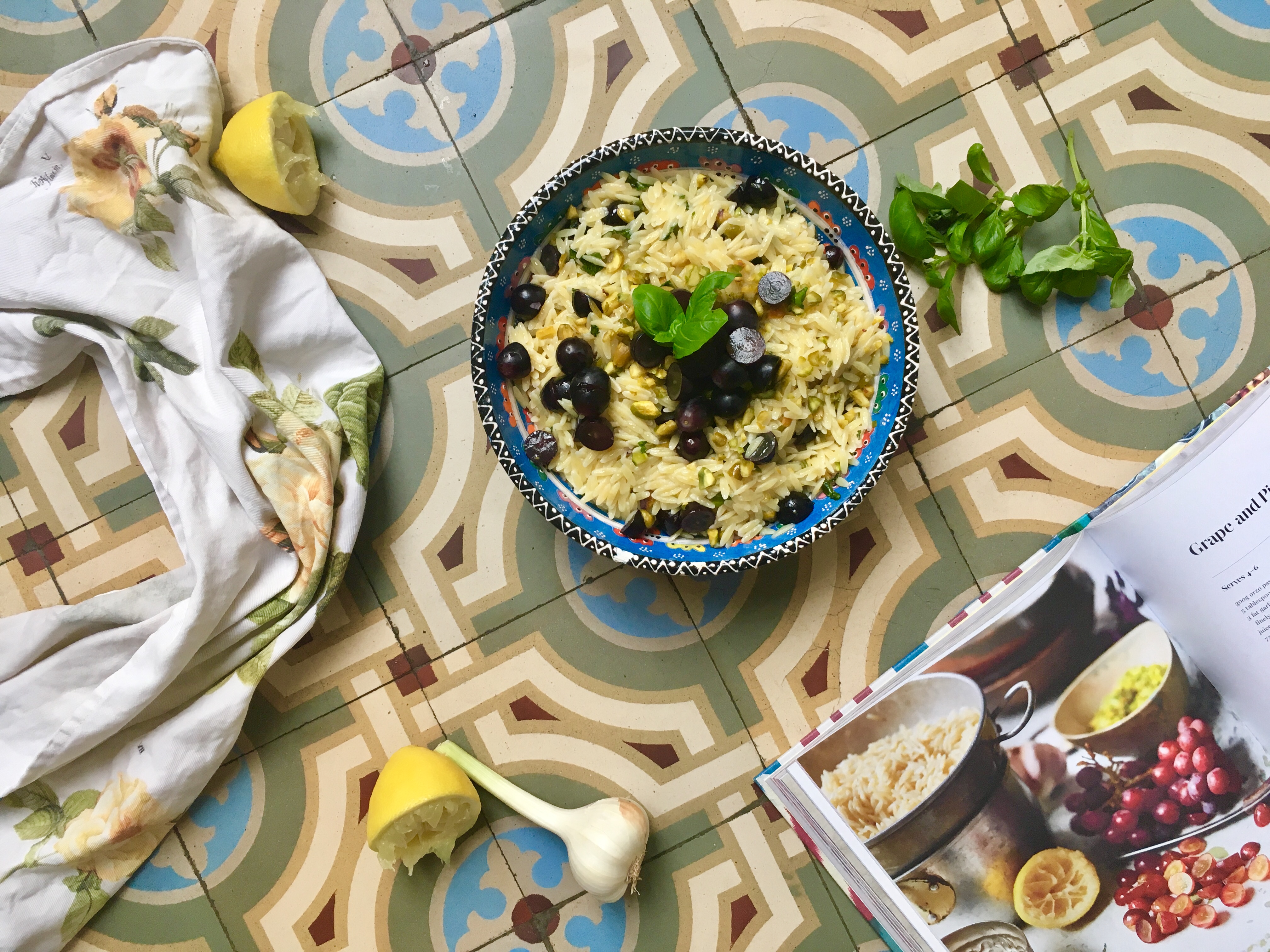 An Unlikely Favourite: Armenian Pasta Salad with Grapes and Pistachios ...